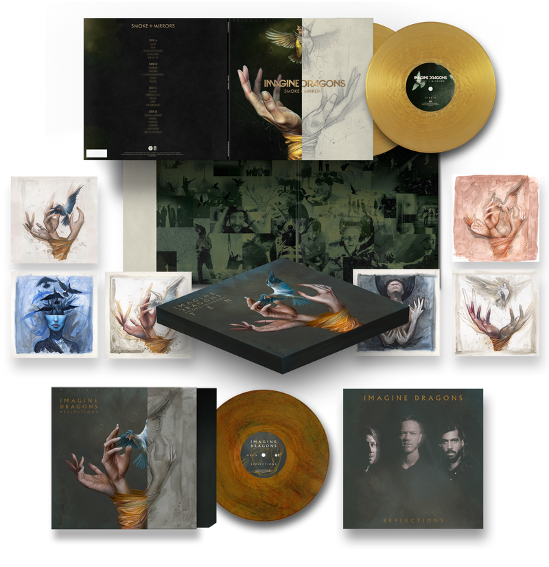 Smoke + Mirrors Ten Colour Vinyl Box Set - Imagine Dragons Official ...